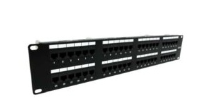 Patch Panel 48 port CAT6A – Wide Web